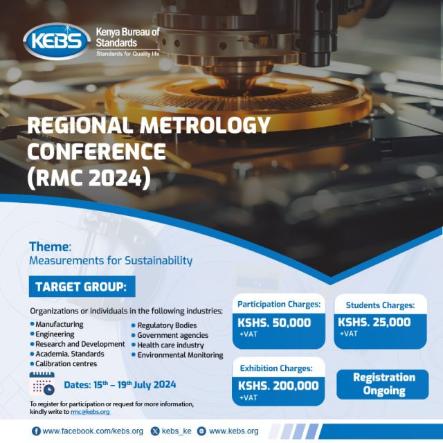 Training for Metrology – Kenya Bureau of Standards