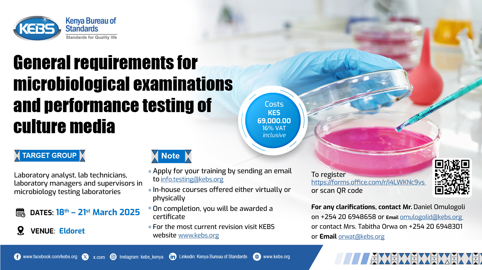 Kenya Bureau of Standards – Standards for Quality Life
