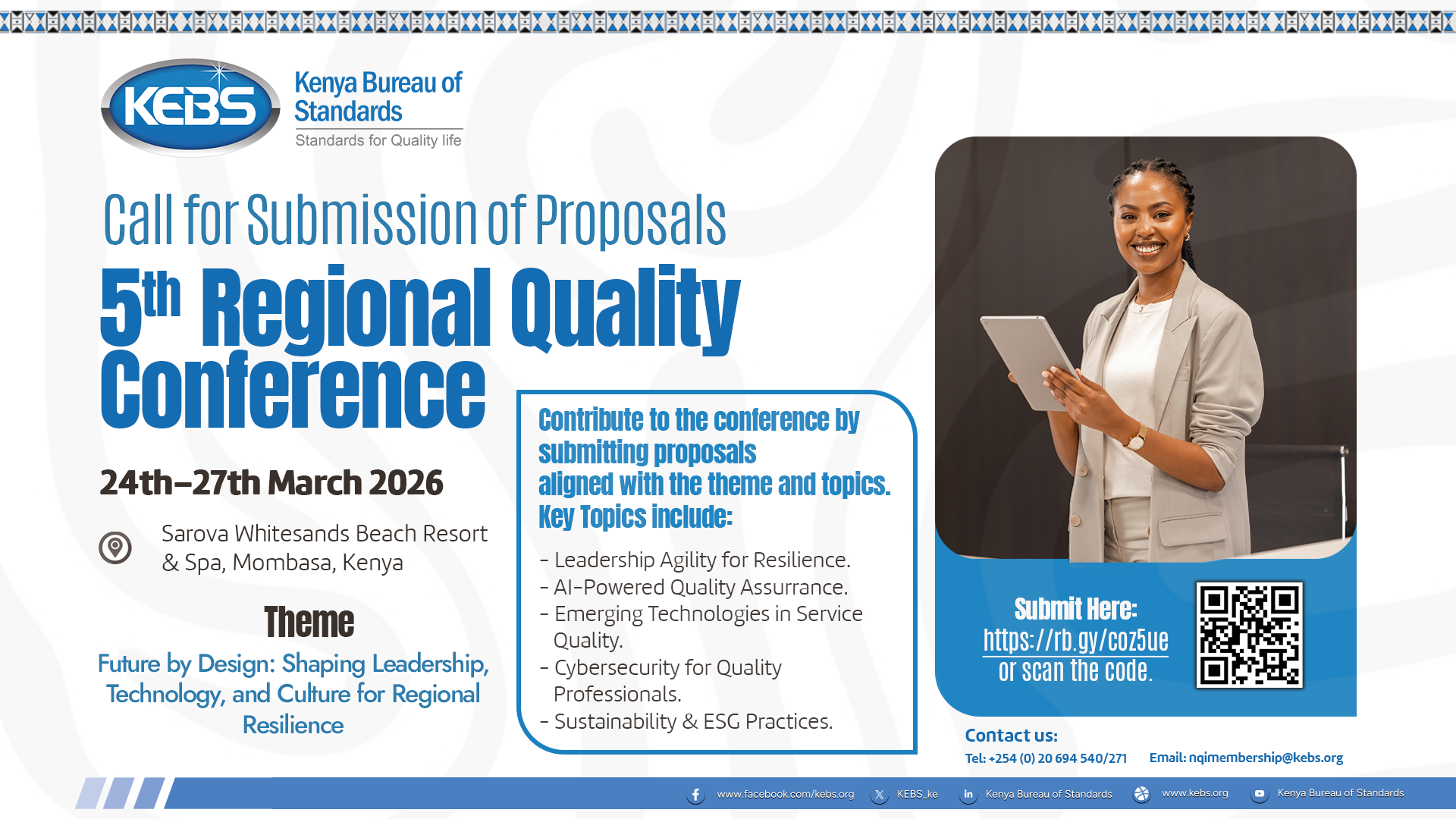 Kenya Bureau of Standards – Standards for Quality Life
